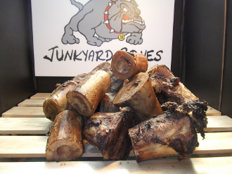 Small Marrow Bones 6 Pack - Junkyard Bones
